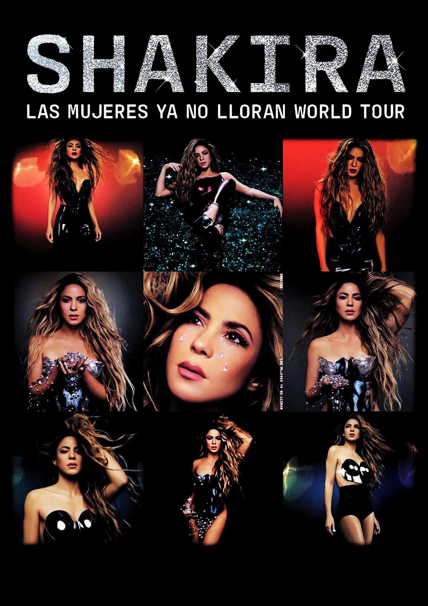 Shakira World Tour PNG Ready to Press DTF and Sublimation Halftone 300 ...