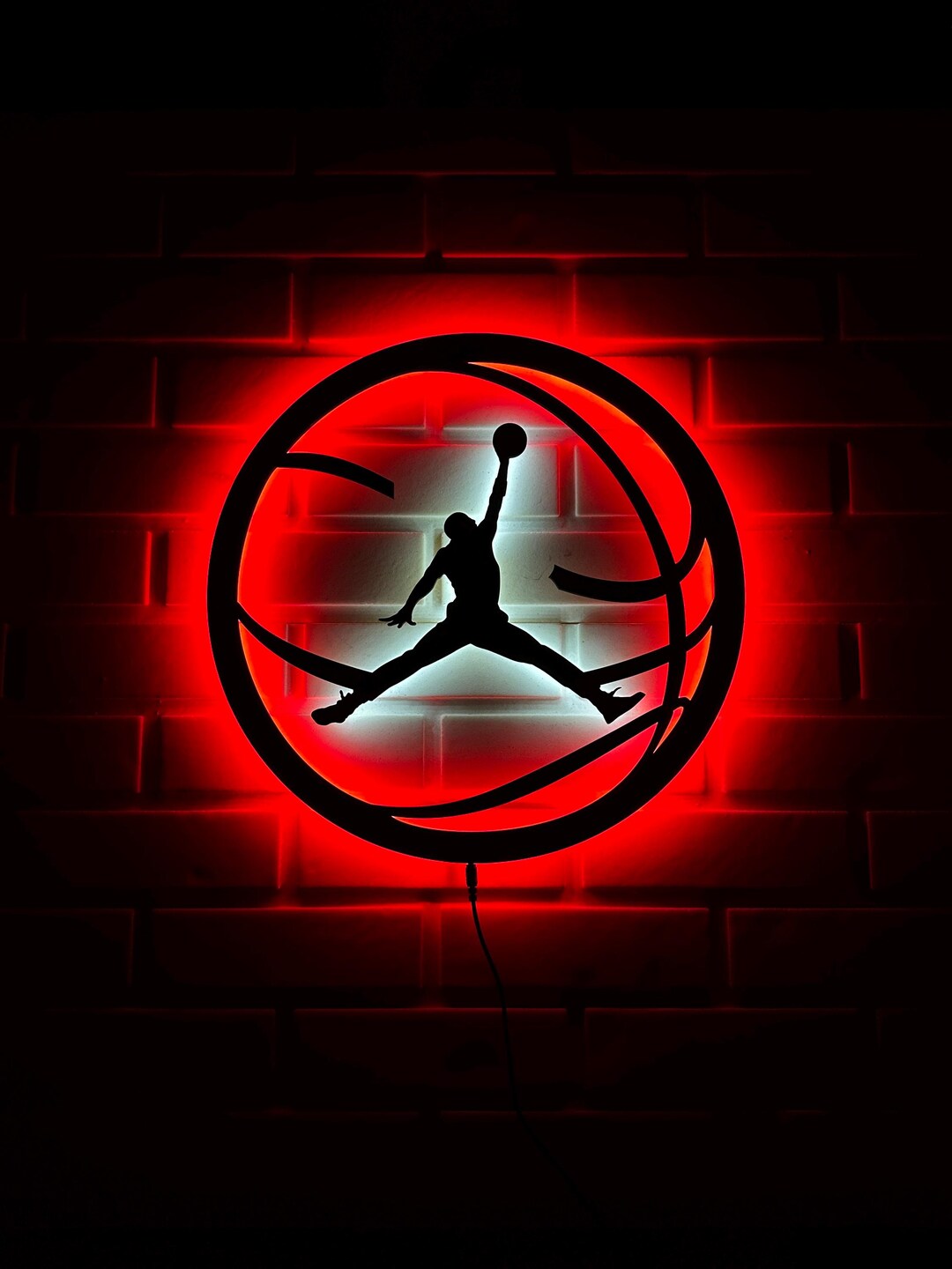 Michael Jordan Led Sign, Jordan Wall Art, Air Jordan Wall Sign, Jordan ...