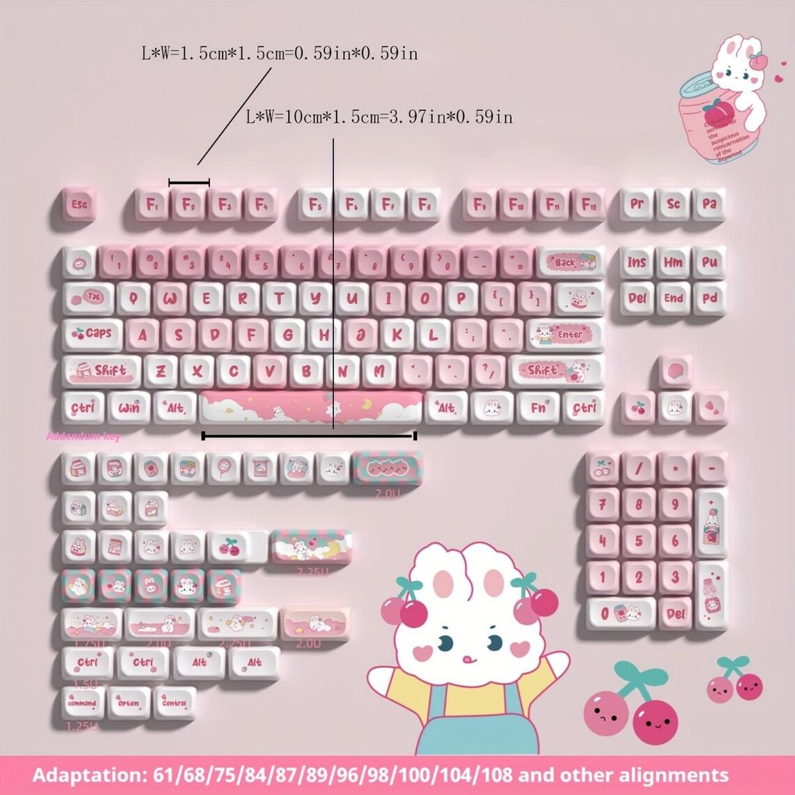 Keyboard Decals/keycaps - Etsy