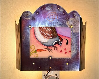 Quail Lamp - Etsy