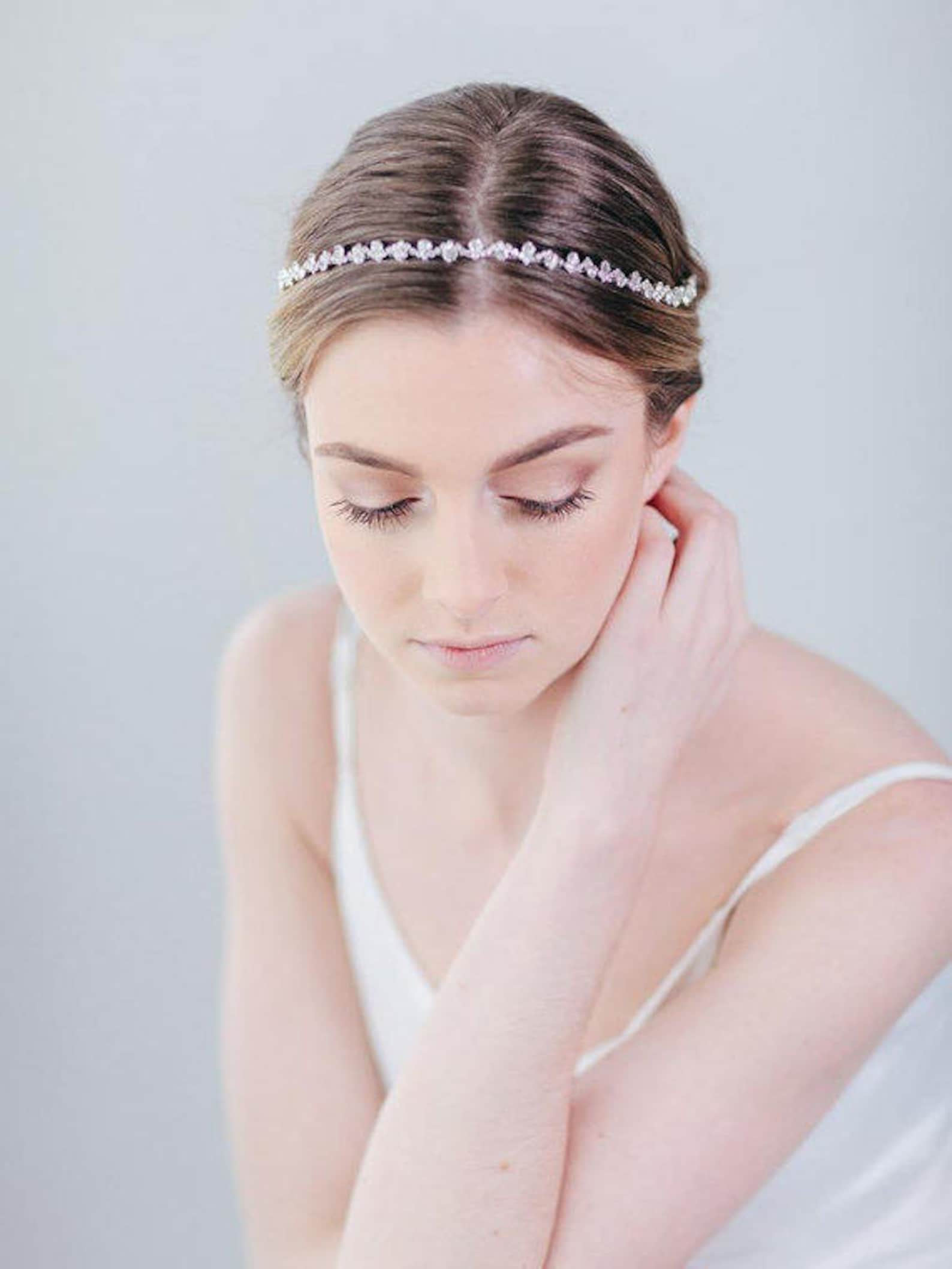 Crystal Headband Rhinestone Headband Bridal Hairband Etsy