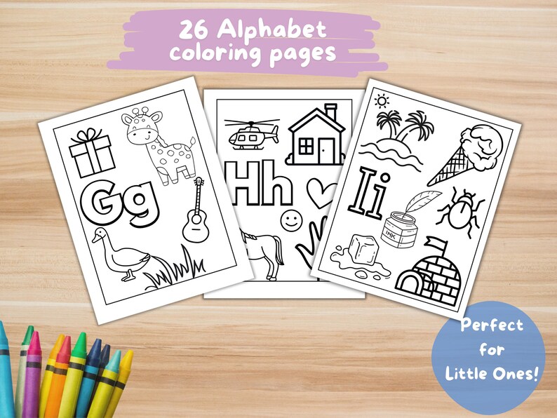 ABC Coloring Pages for Kids, Printable Alphabet Coloring Pages ...