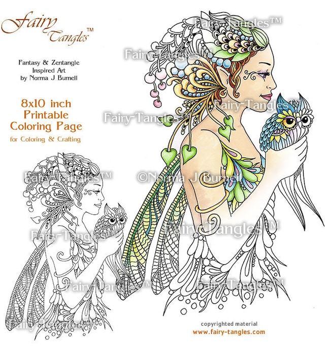 FairyTangleArt - Etsy