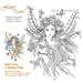 Fairy Tangles Printable Coloring Book Fairy Flutters Collection by ...