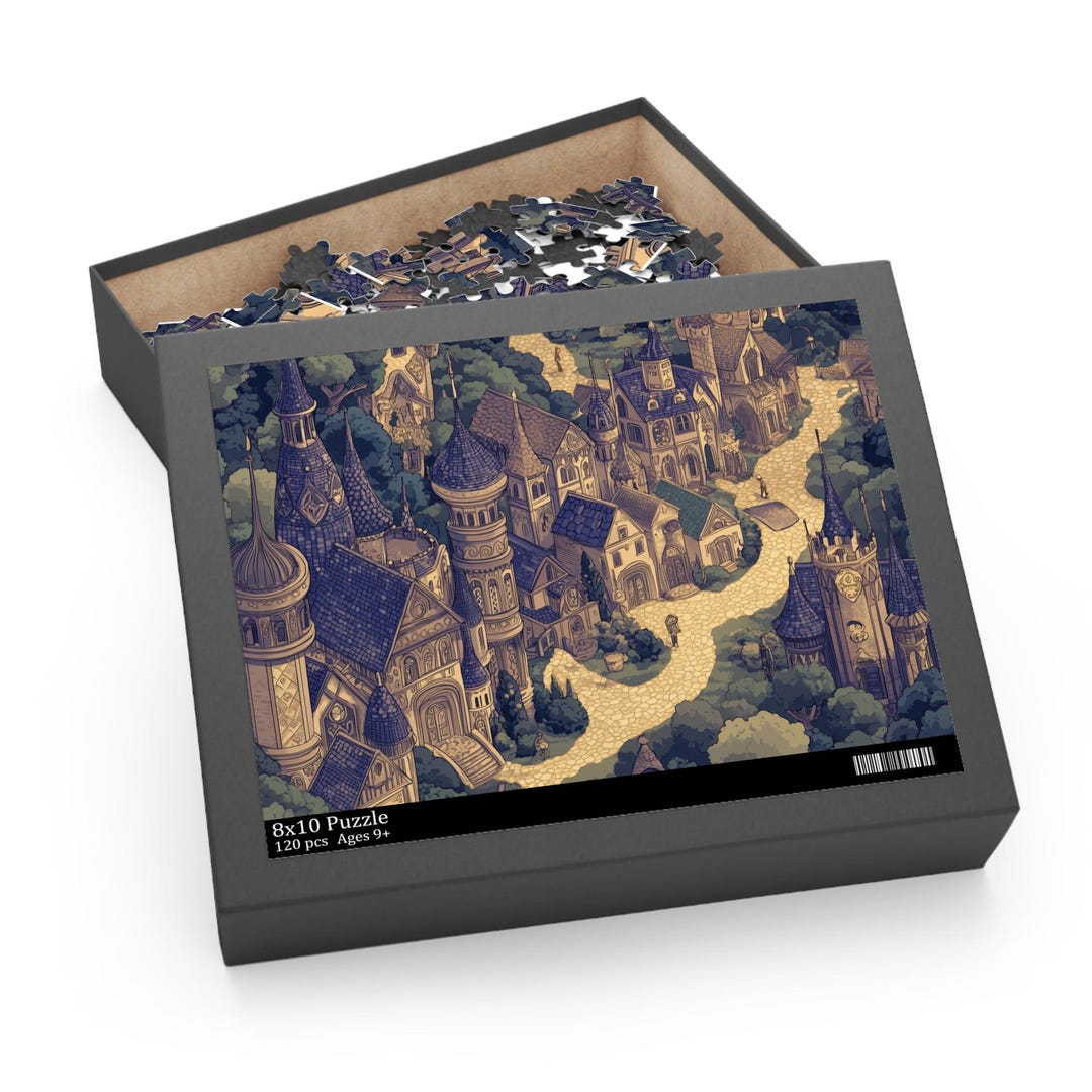 Gothic Enclave - Custom Jigsaw Puzzle (120, 252, 500-piece) Gifts Mom ...