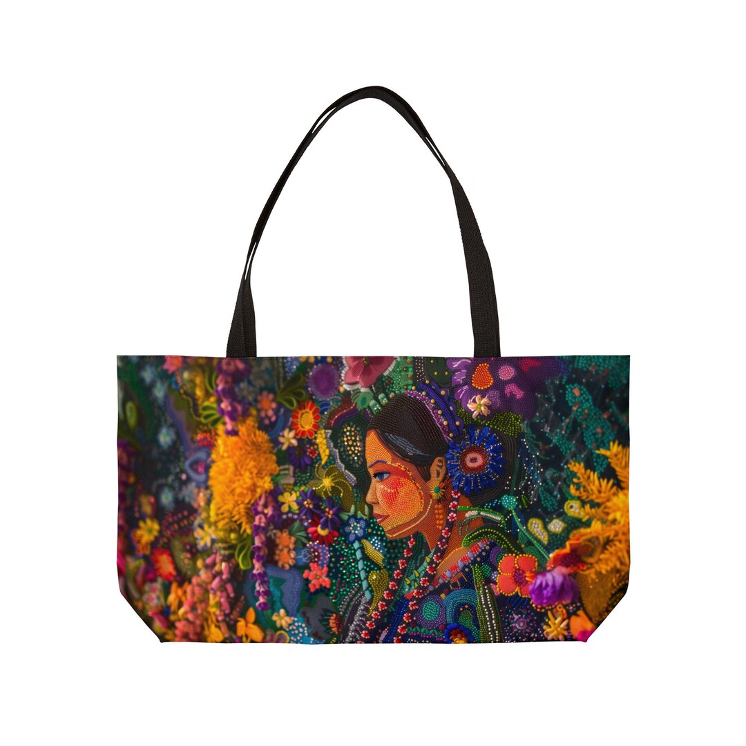 Weekender Tote Bag - Radiant Filipino Beauty in Traditional Attire ...