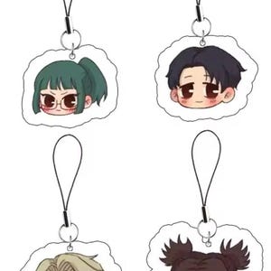 JJK Phone Charm | Jujutsu Kaisen Key Chain | Cute Anime Charm for ...