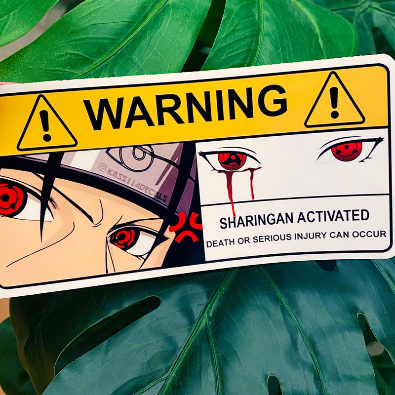 Sun Visor Warning Sticker - Etsy