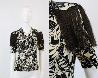 Fringe blouse | Etsy