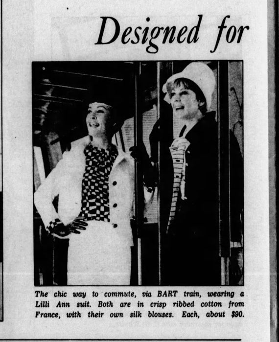 1960s 1965 documented LILLI ANN three piece suit smal… - Gem