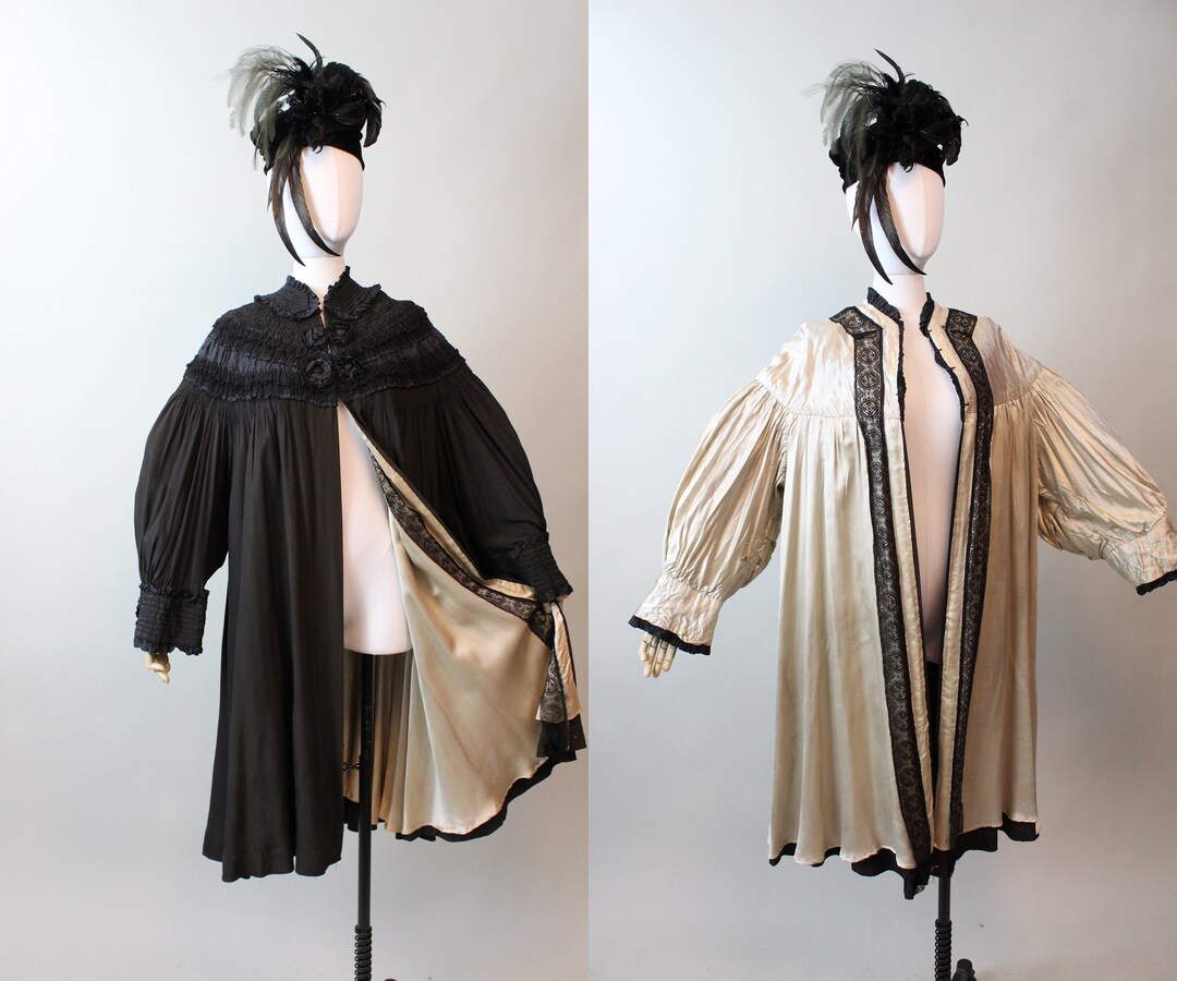 1910 Rare EDWARDIAN SILK Smock Coat All Sizes | New Fall - Etsy