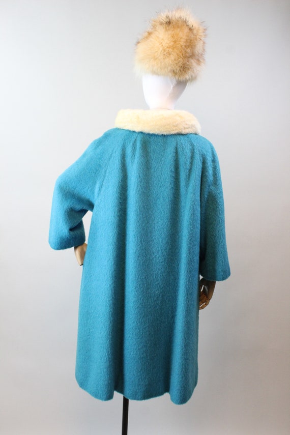 1960s 1963 documented LILLI ANN mink fur mohair coat … - Gem