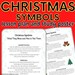 Symbols of Christmas Lesson Plan With Study Poster Handout - Etsy