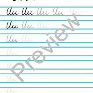 Practice Cursive | Cursive Handwriting Practice Packet - Etsy