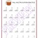 Fall Multiplication Practice Worksheets Bundle (color by Number and ...