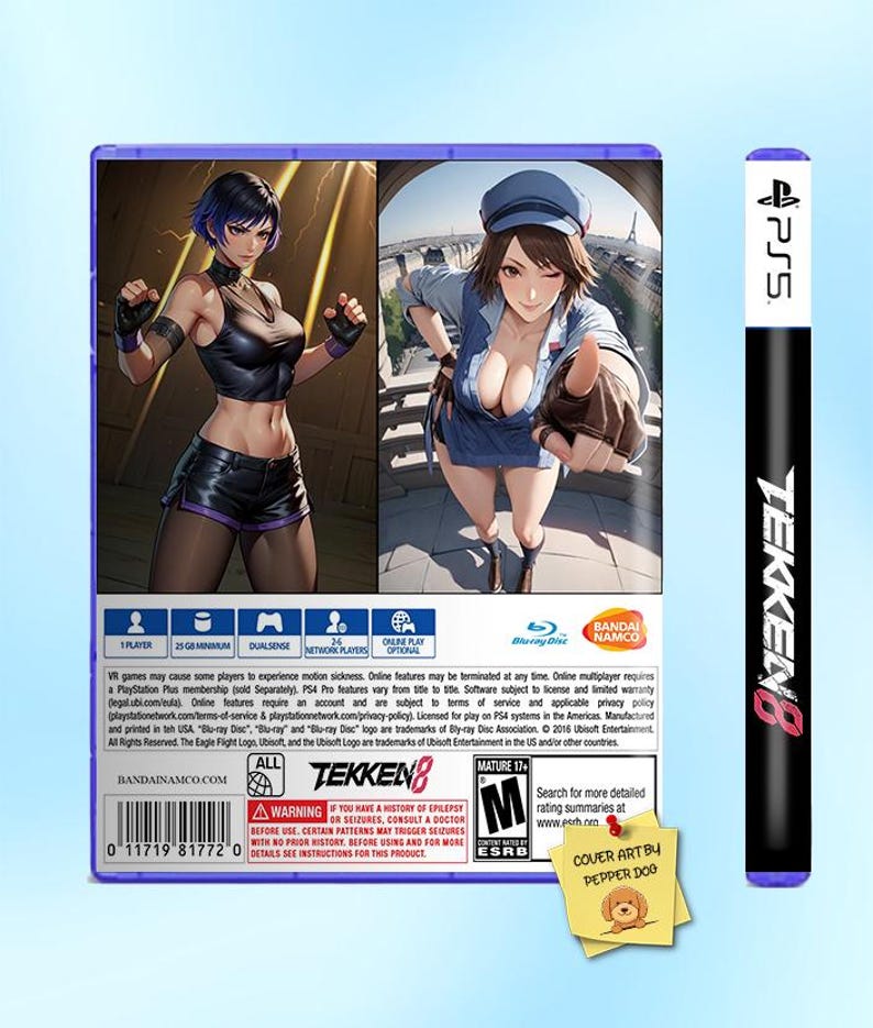 TEKKEN 8 - PS5 Cover Art Anna Williams or Nina Williams｜with Case｜no GAME - Etsy