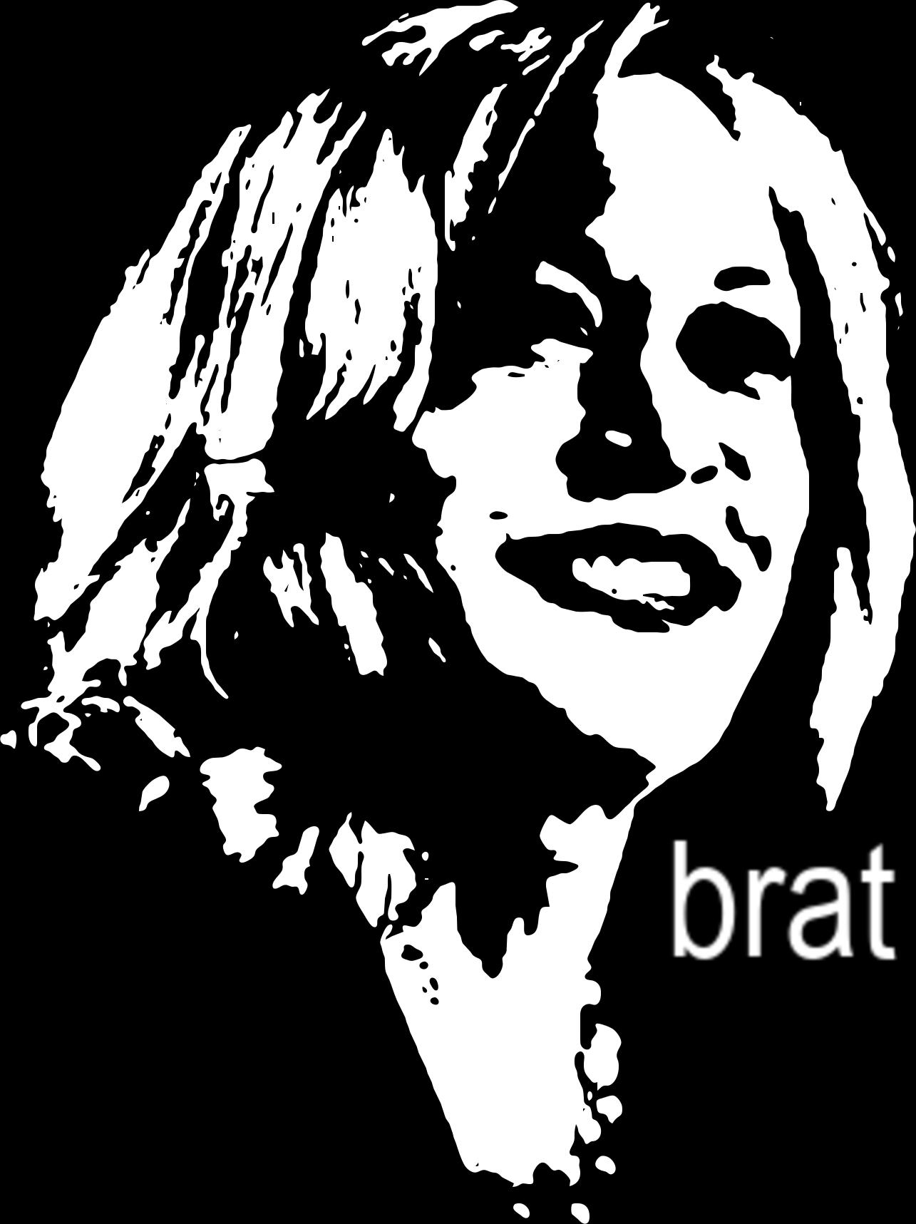 Brat Vector File - Etsy