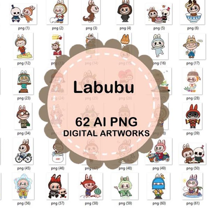Labubu Png - Etsy