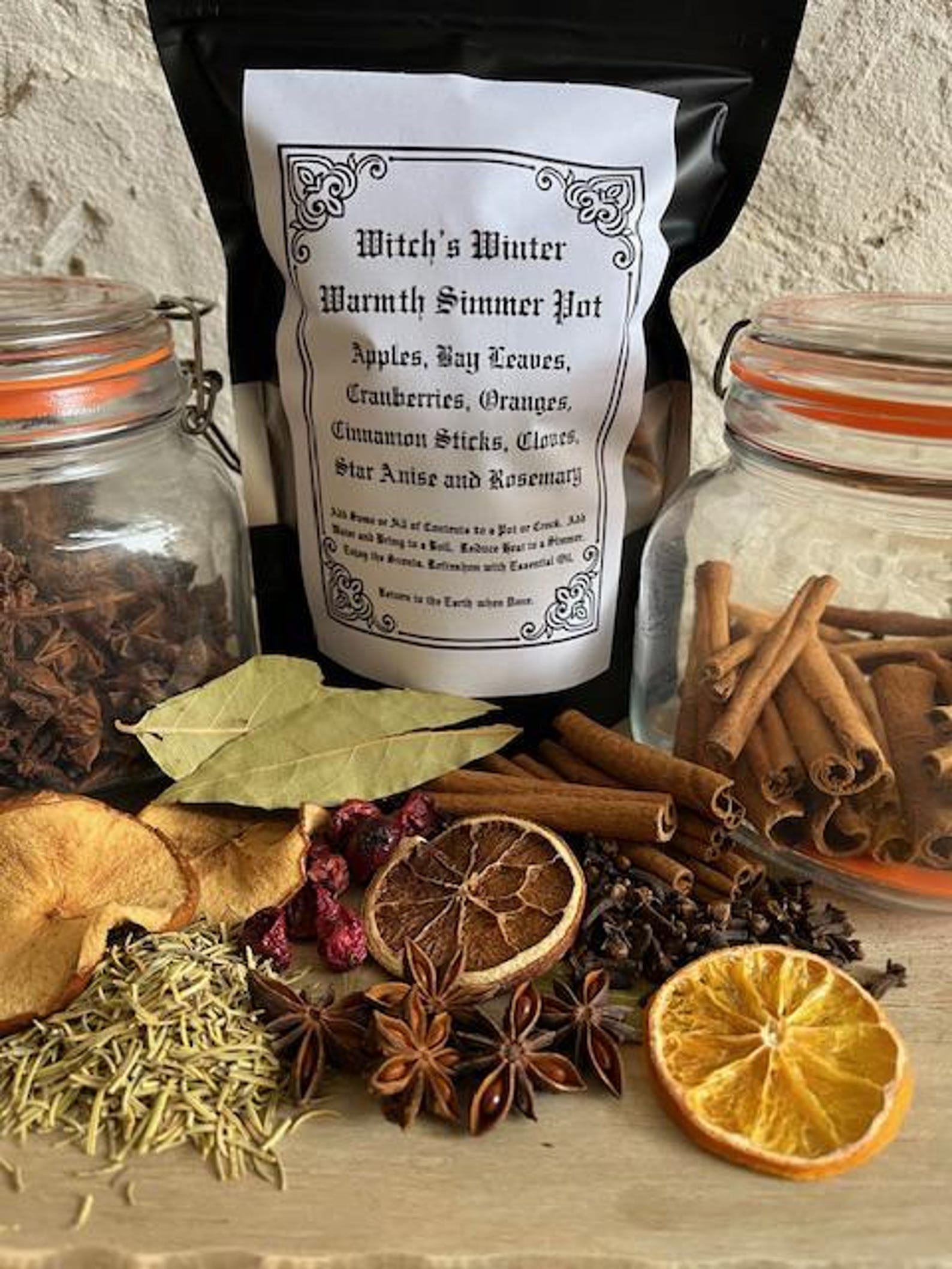 Witch's Winter Warmth Simmer Pot - Etsy