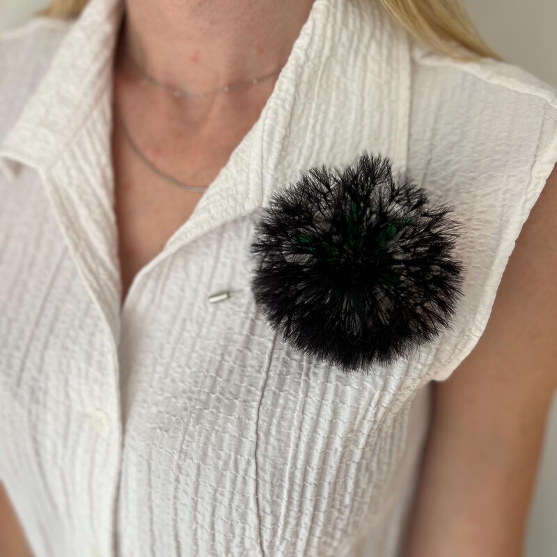 Dandelion Brooch - Etsy