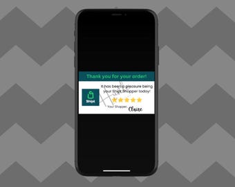 Doordash Rating Text for Delivery Drivers, Customized Digital Download ...