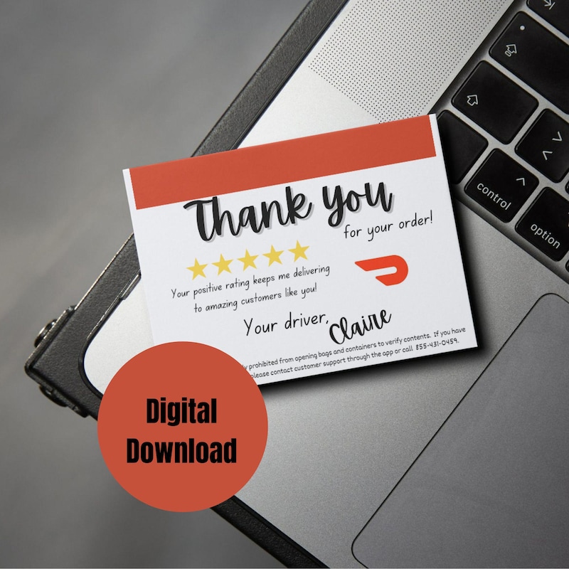 4.25x5.5 Thank You - Etsy