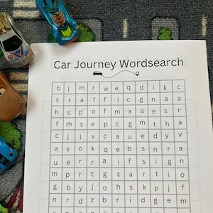 Travel-themed Wordsearch for Kids | Fun Printable Activity Sheet | Road ...