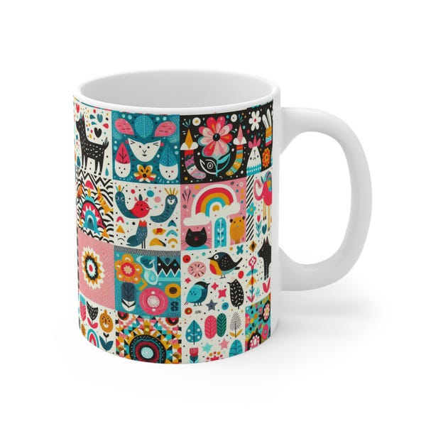 Pattern Mug - Etsy