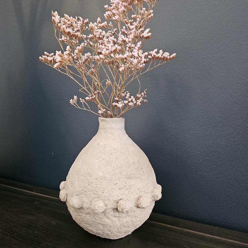Paper Mache Vase - Etsy