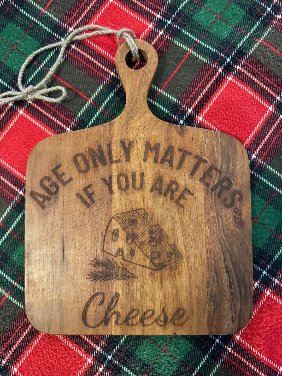Age Only Matters If You Are Cheese - Cutting Board - Etsy