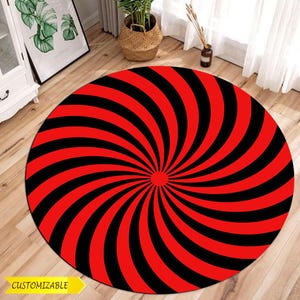 3D Vortex Rug,vortex Round Rug,illusion Rug,optical Illusion Rug,vortex ...