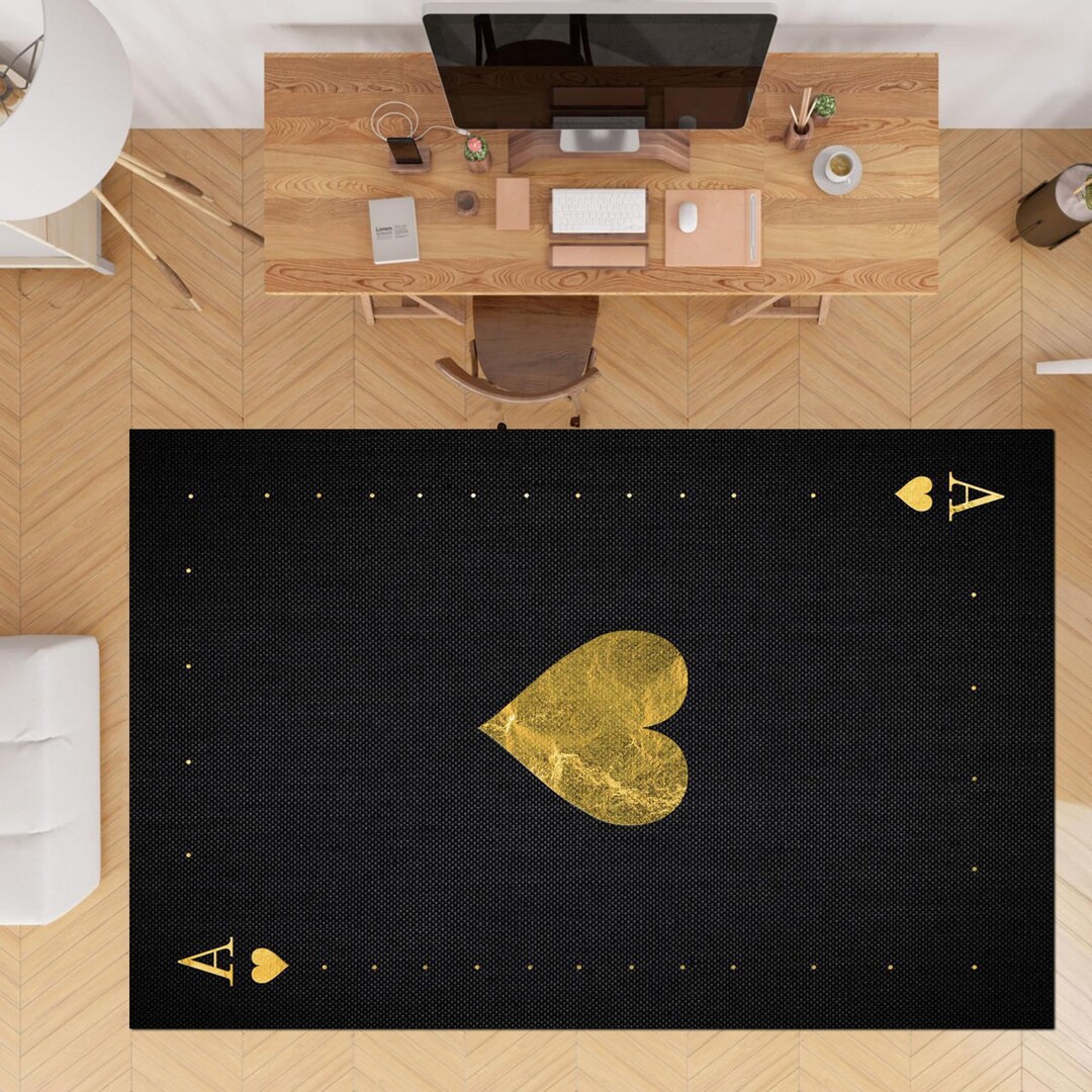 Playing Card Rug,playing Card Decor,playing Card Patterned,playing Card ...