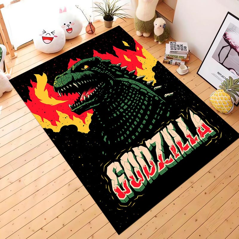 Godzilla Art - Etsy