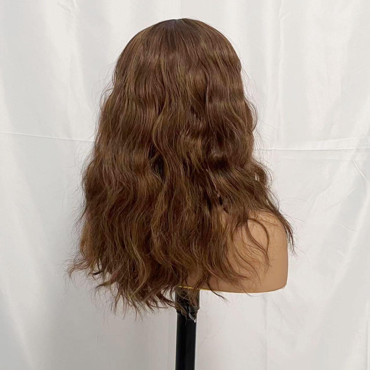 Wig Hermione Granger Cosplay Wig Long Brown Wig Anime Cartoon Wig for ...