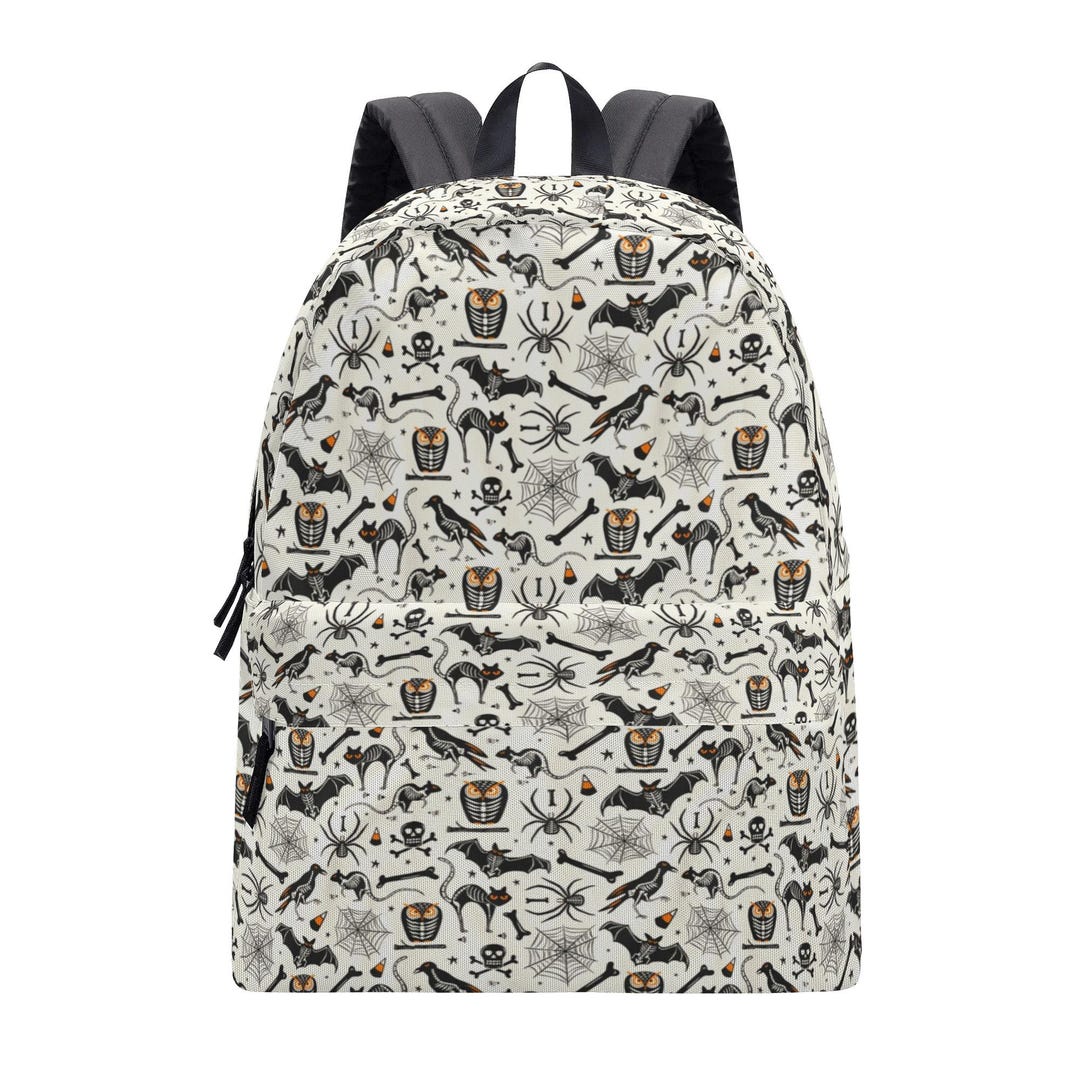 Personalized Halloween Backpack, X-ray Backpack, Custom Halloween Bag ...