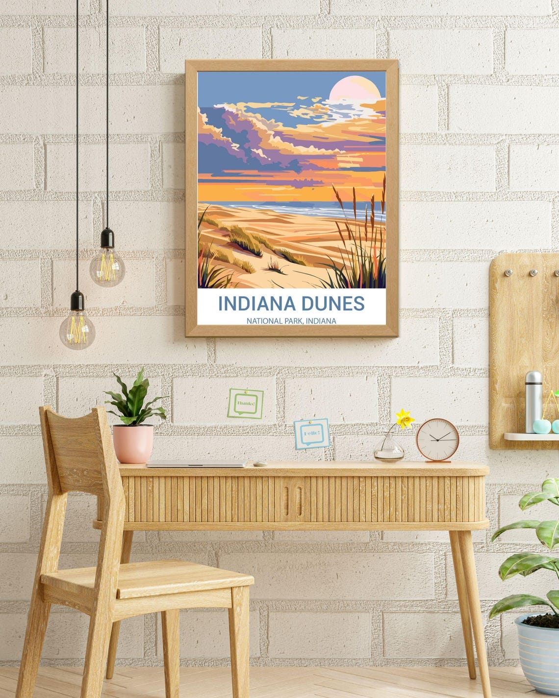 Indiana Dunes Wall Art - Printable Indiana Wall Art, National Park Wall ...