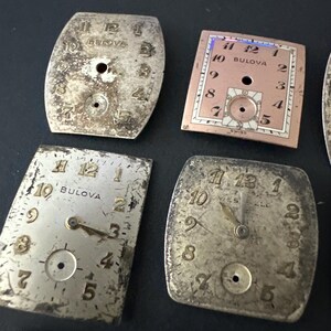 Watch Faces - Vintage Antique Watch Dials - Assortment Faces ...