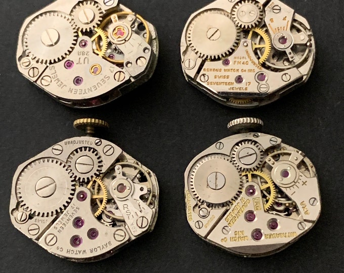 Steampunk Watch Parts Vintage Antique Watch Movements Steampunk ...