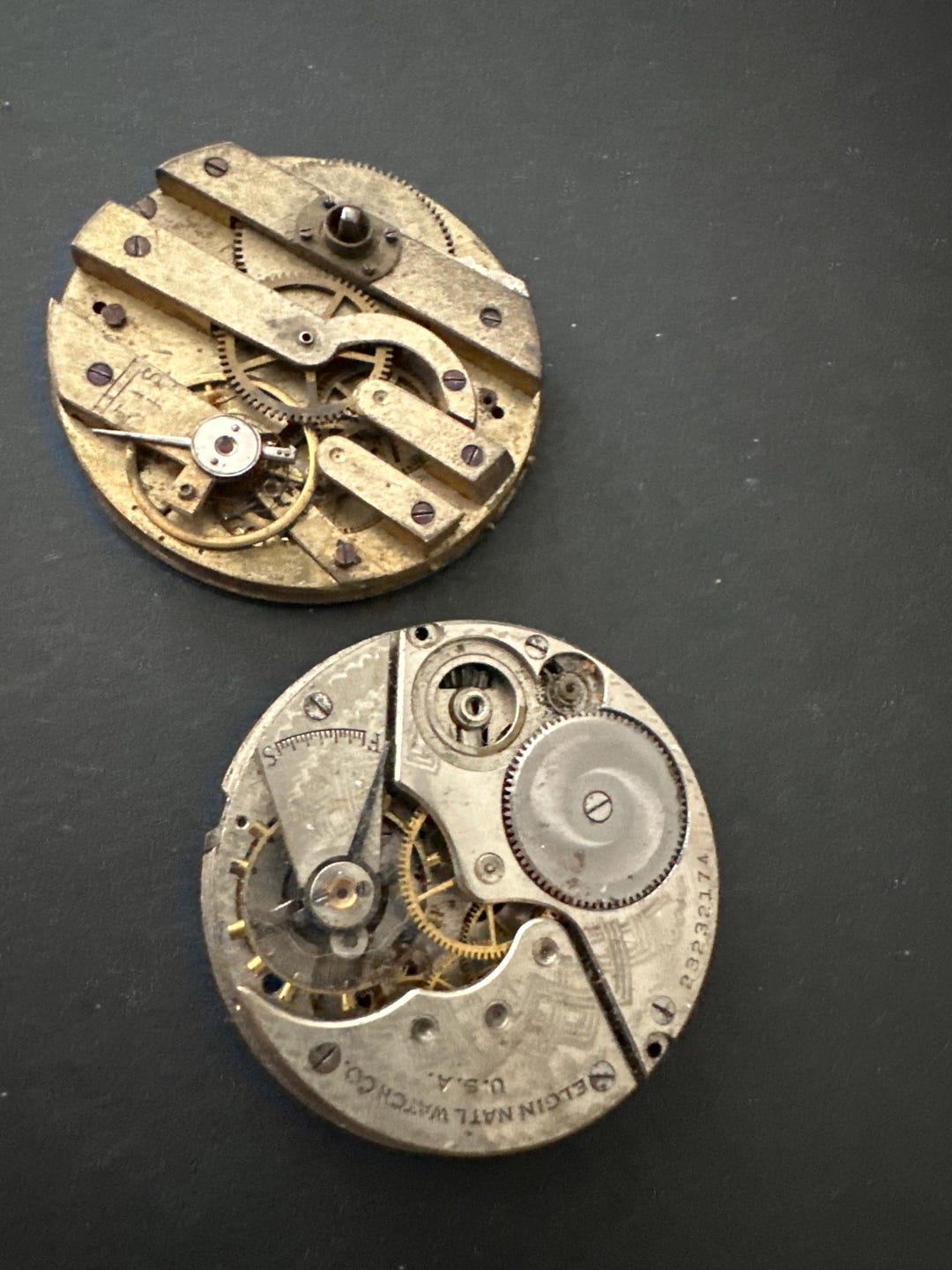 Vintage Pocket Watch Movement Parts - Pocket Watch Plates Steampunk ...