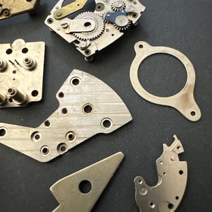 Vintage Metal Pocket Watch Plates Steampunk Scrapbooking R21 - Etsy