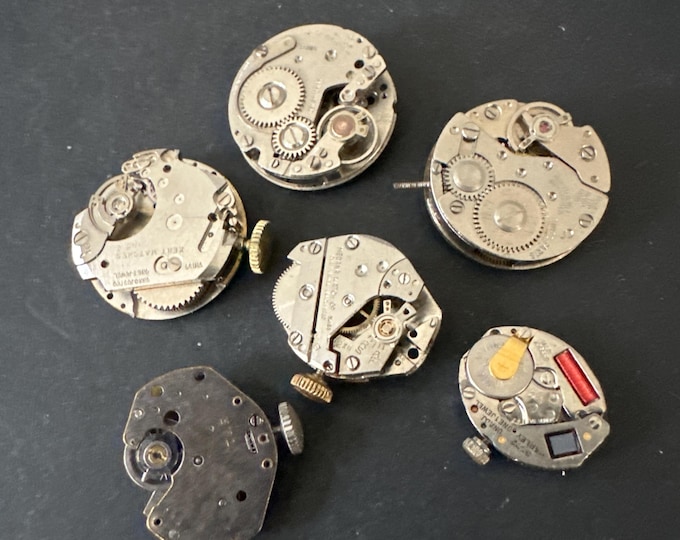 Steampunk Watch Parts - Vintage Antique Watch Movements Steampunk ...
