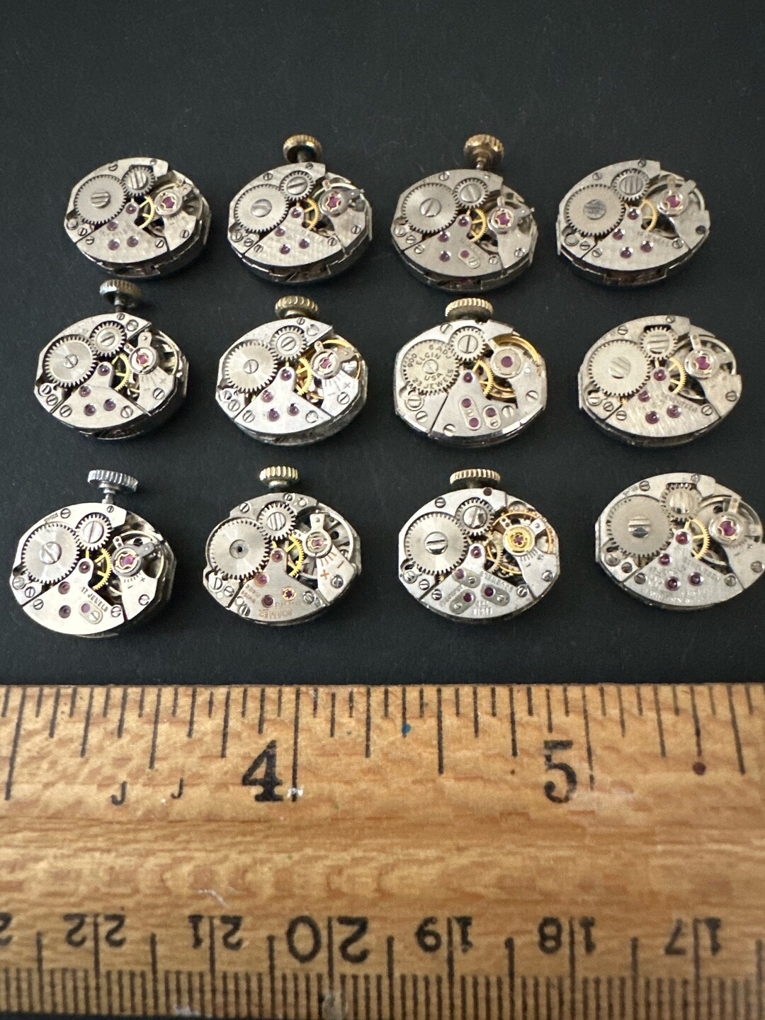 Watch Movements - Vintage Parts - Steampunk - Jeweled Movements - G87 ...
