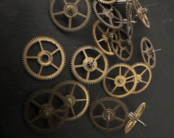 Vintage WATCH PARTS Gears - Steampunk Parts - D61 Listing is for All ...