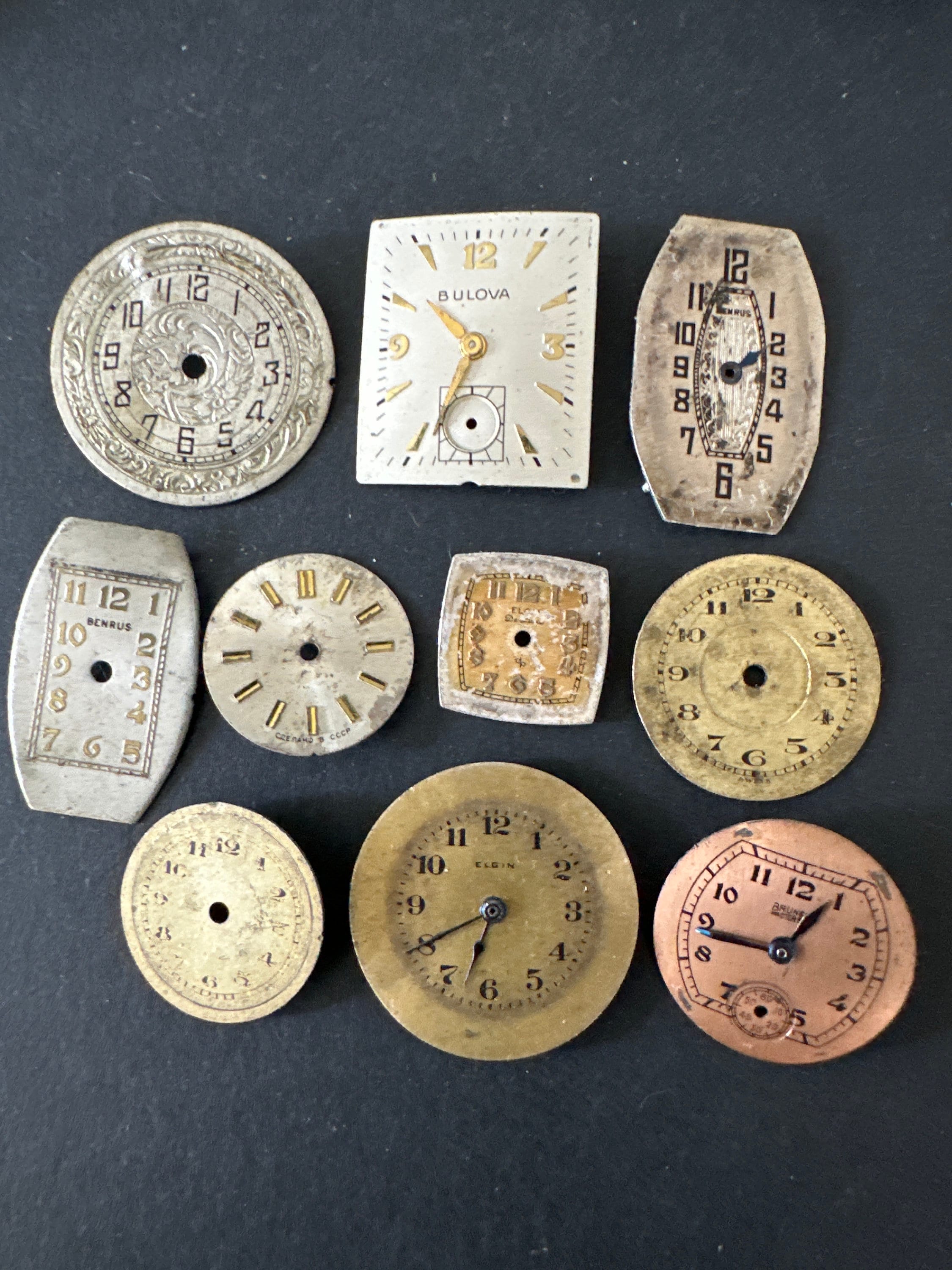 Old Pocket Watch Face