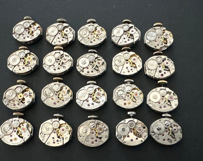 Watch Movements Vintage Parts Steampunk Jeweled Movements H78 - Etsy