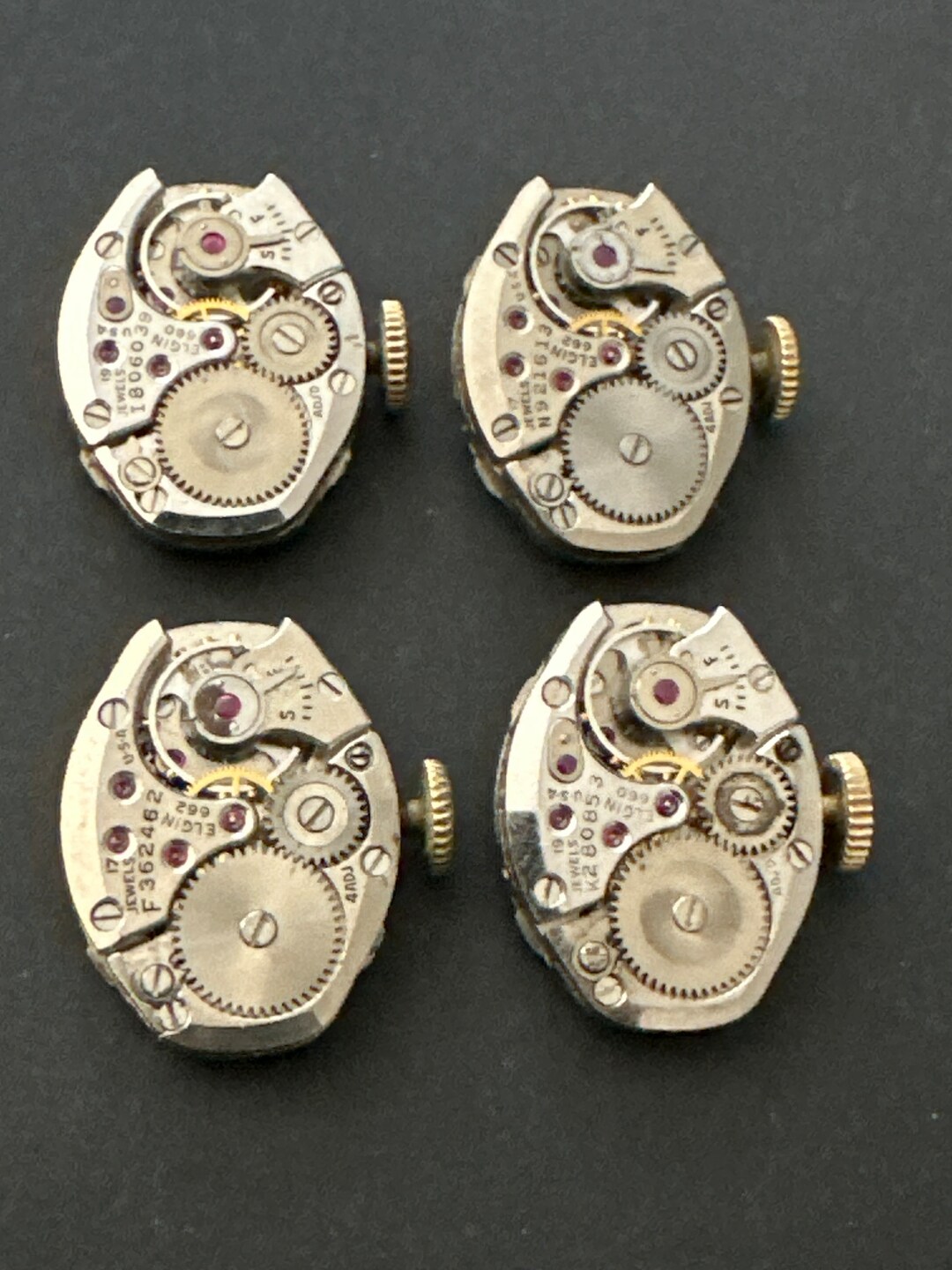Steampunk Watch Parts - Elgin Vintage Antique Watch Movements Steampunk ...