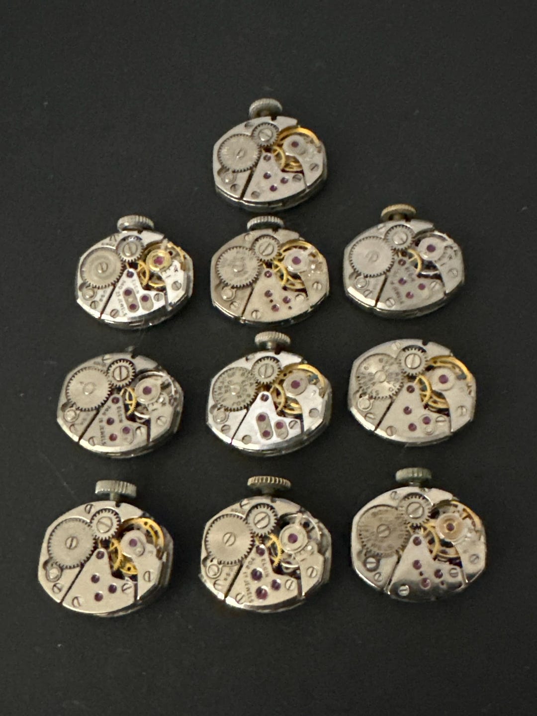 Watch Movements - Elgin - Vintage Parts - Steampunk - Jeweled Movements ...
