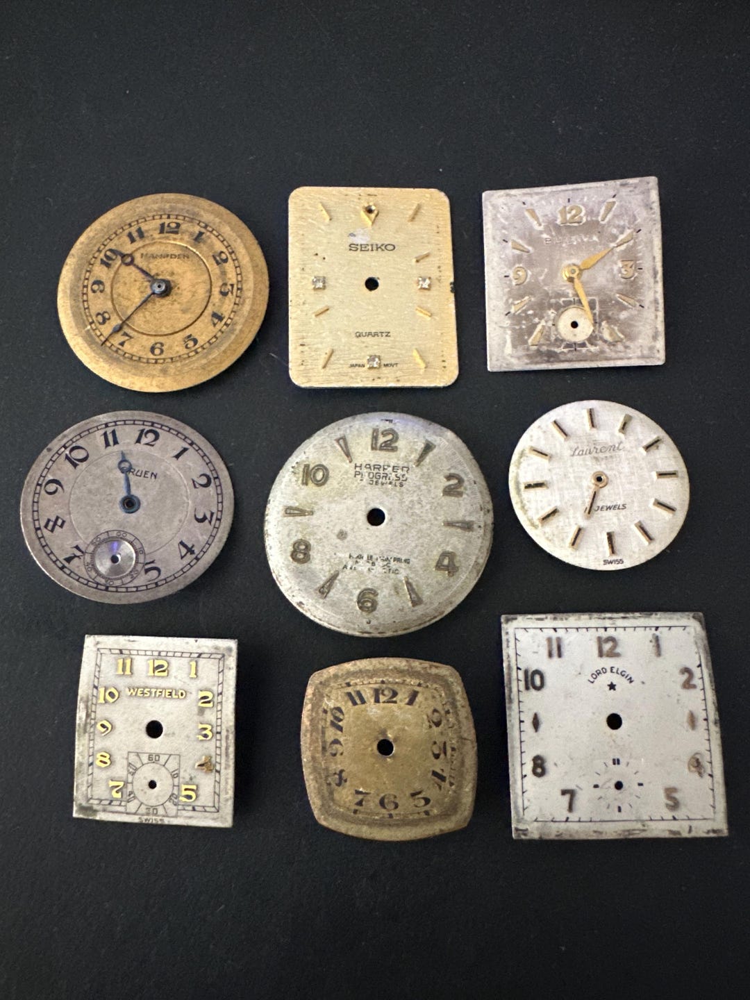 Watch Faces Vintage Antique Watch Dials Assortment Faces Steampunk ...