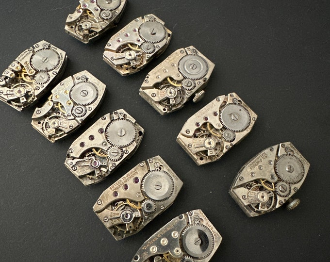 Steampunk Watch Parts - Vintage Antique Watch Movements Steampunk ...
