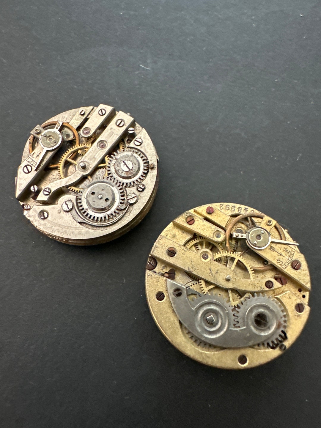 Vintage Pocket Watch Movement Parts - Pocket Watch Plates Steampunk ...